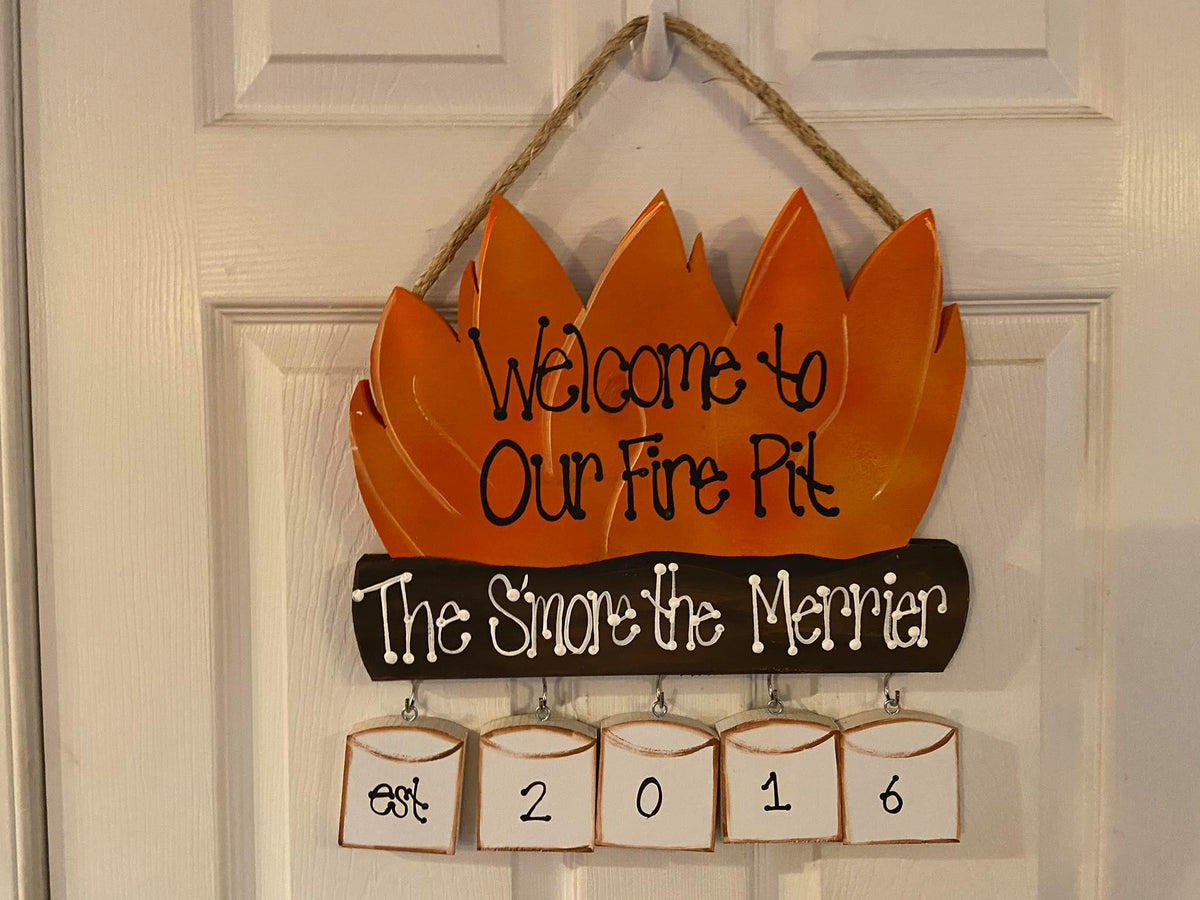 Custom Date Fire Pit Hanger – Winoxy Designs